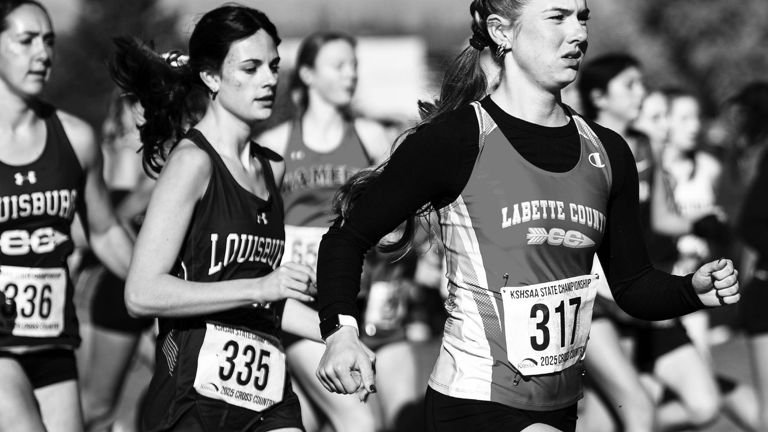 Labette County, Parsons runners race at state