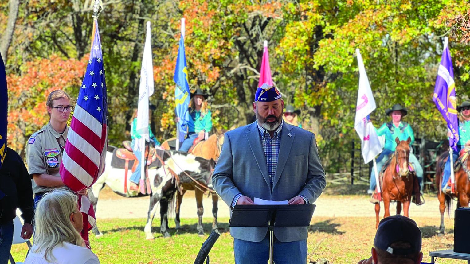 Purple Heart Trail at Big Hill Lake dedicated with ceremony
