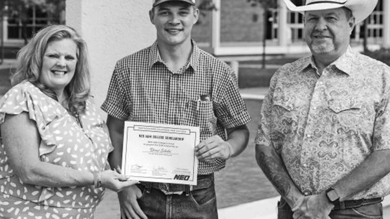 Schibi earns first Chase Langston Scholarship at NEO